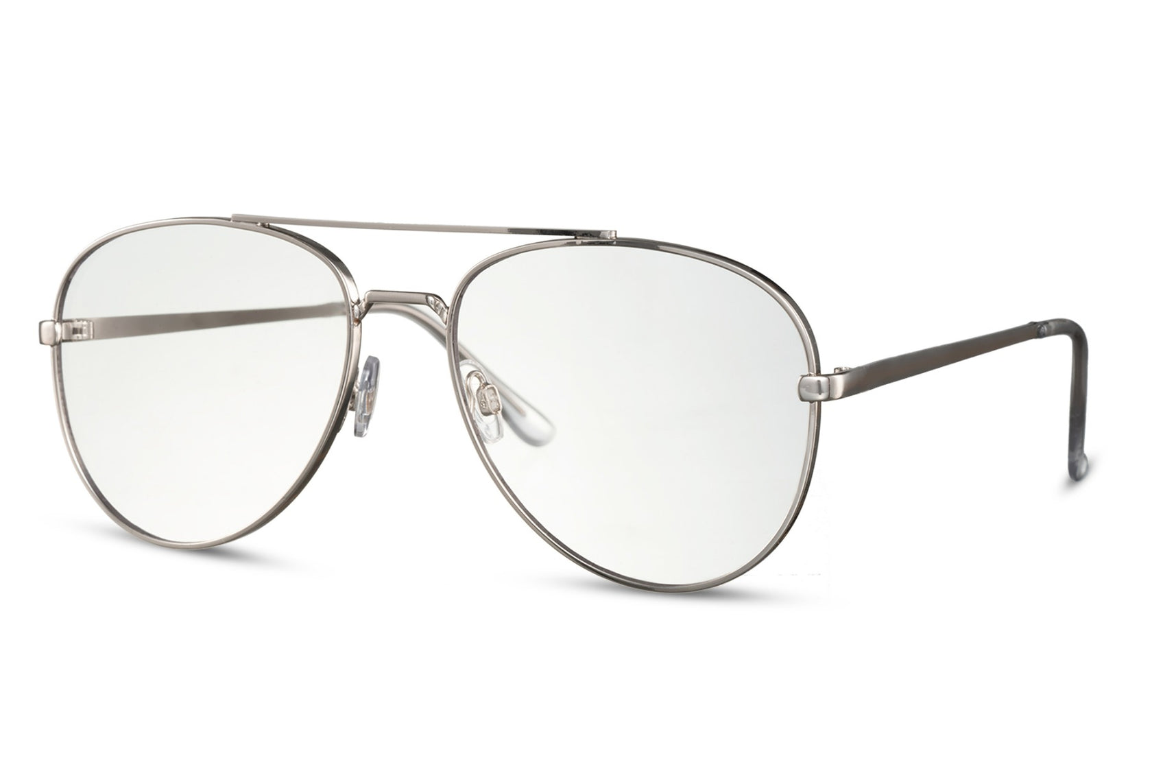 Blue Shades Transparent Aviator Sunglasses Men Women